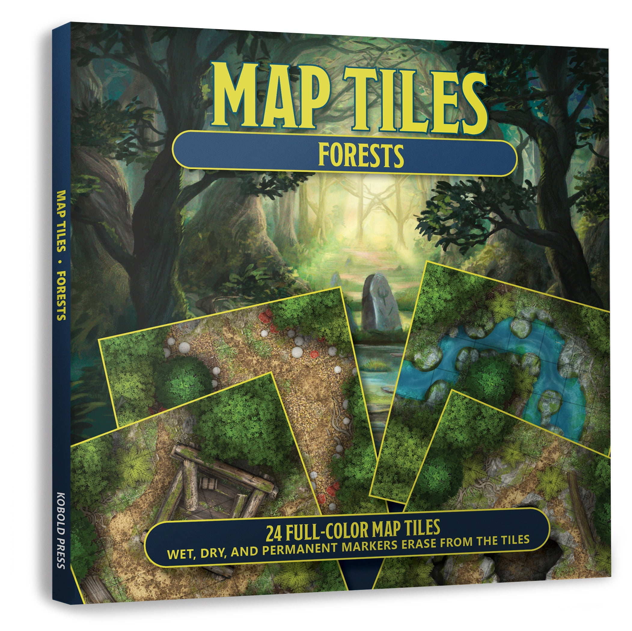Kobold Press Map Tiles: Forests - Walmart.com