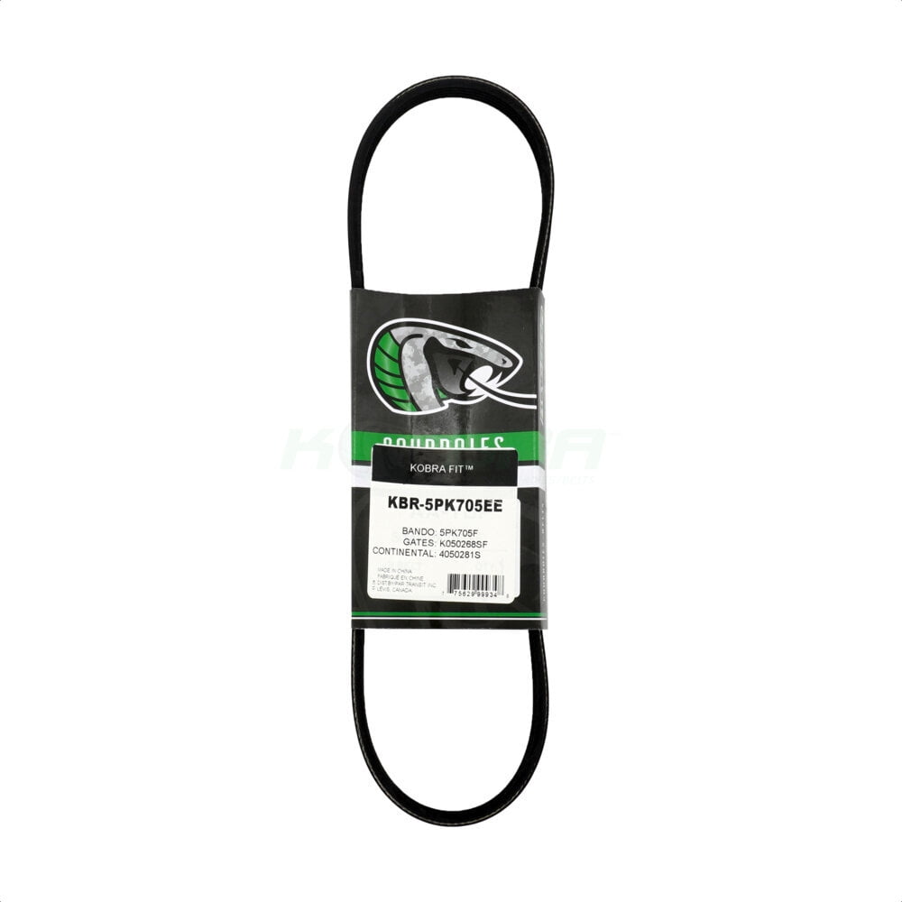Kobra Air Conditioning Serpentine Belt KBR-5PK705EE for Car Ford Focus ...