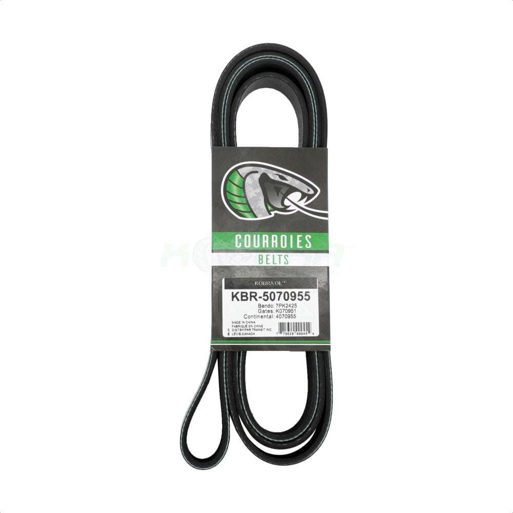 Kobra Main Drive Serpentine Belt KBR-5070955 for Car Dodge Dakota Ram 2500 1500 W250 Mercedes ...