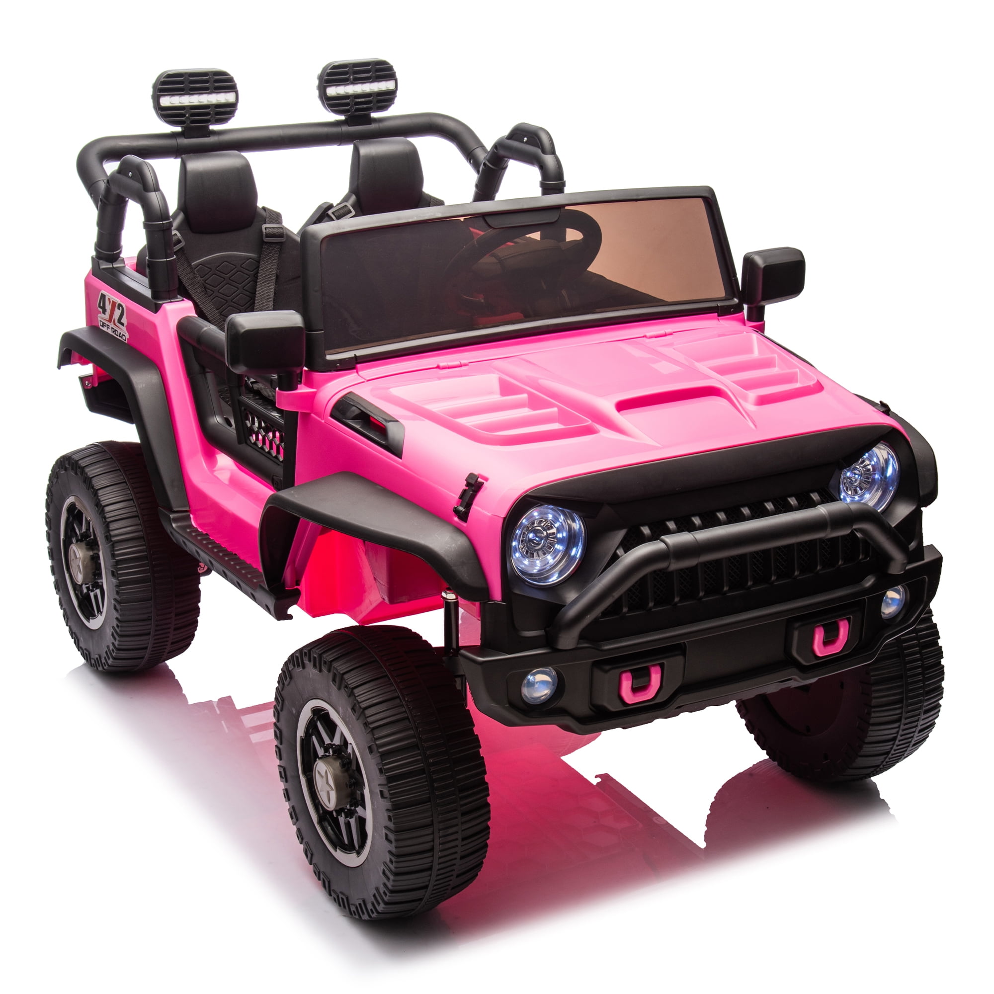 Koby Home 24V Two-Seater Kids Ride-On Truck – Parent Control, 2x200W ...
