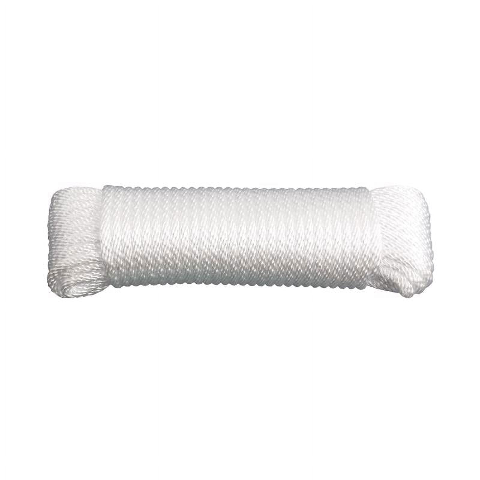 Koch 1/4 in. D X 50 ft. L White Solid Braided Nylon Rope - Walmart.com