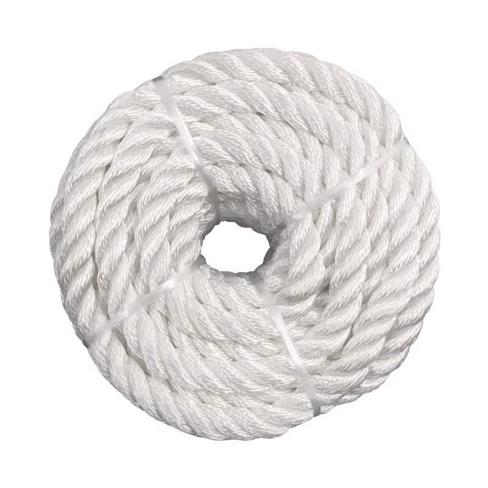Koch 3/8 in. D X 100 ft. L White Twisted Nylon Rope - Walmart.com