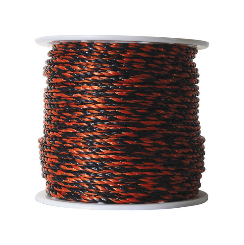 Koch 3/8 in. D X 400 ft. L Black/Orange Twisted Poly Truck Rope ...