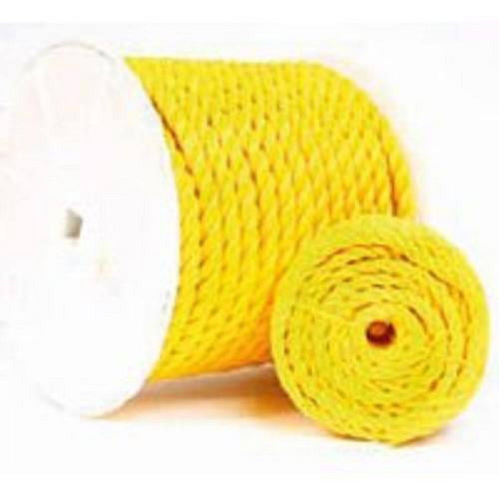Koch 5000845 Polypropylene Rope Twisted, Yellow, 1/4" x 600', Each ...
