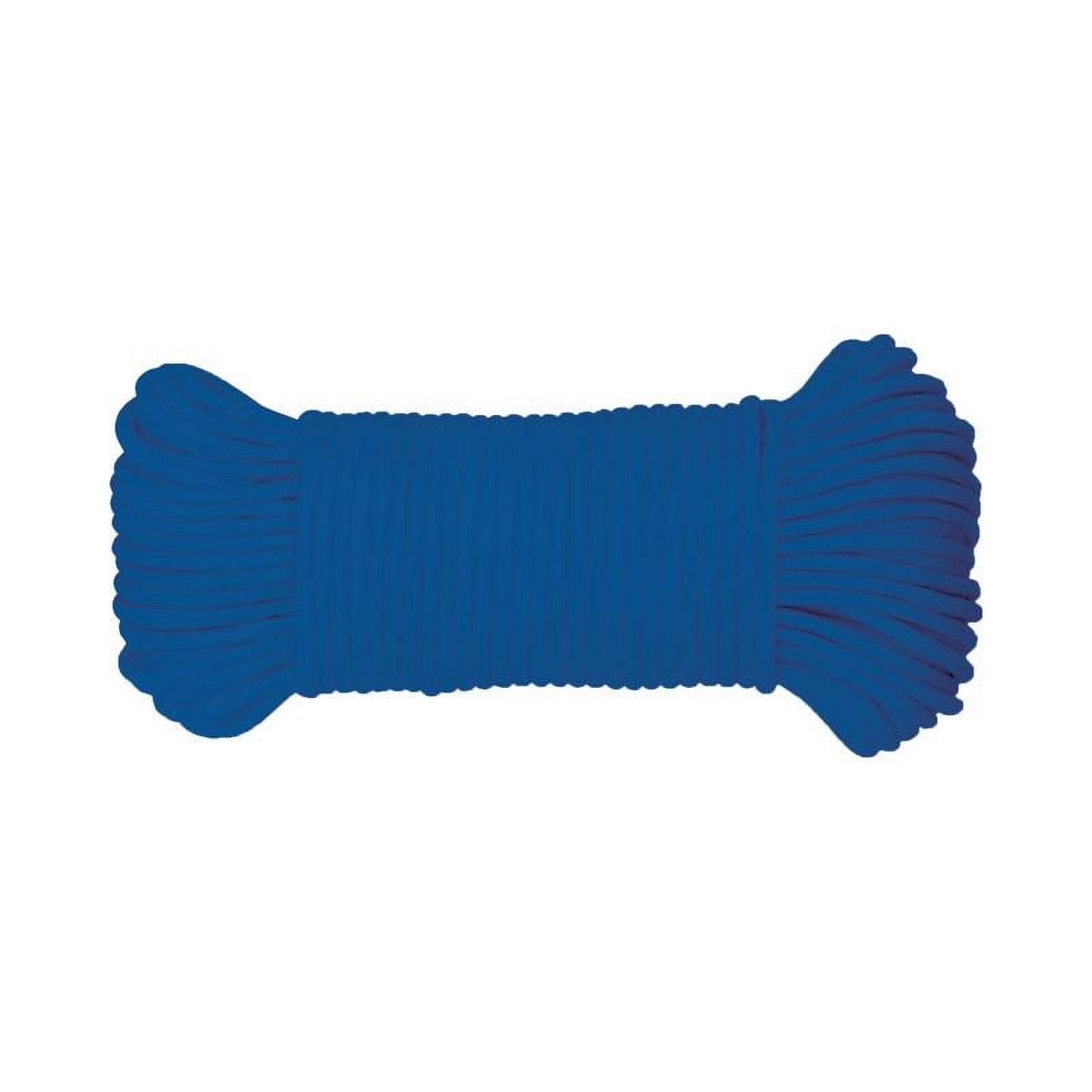 Koch 7023317 0.15 in. x 100 ft. Blue Diamond Braided Paracord Rope ...
