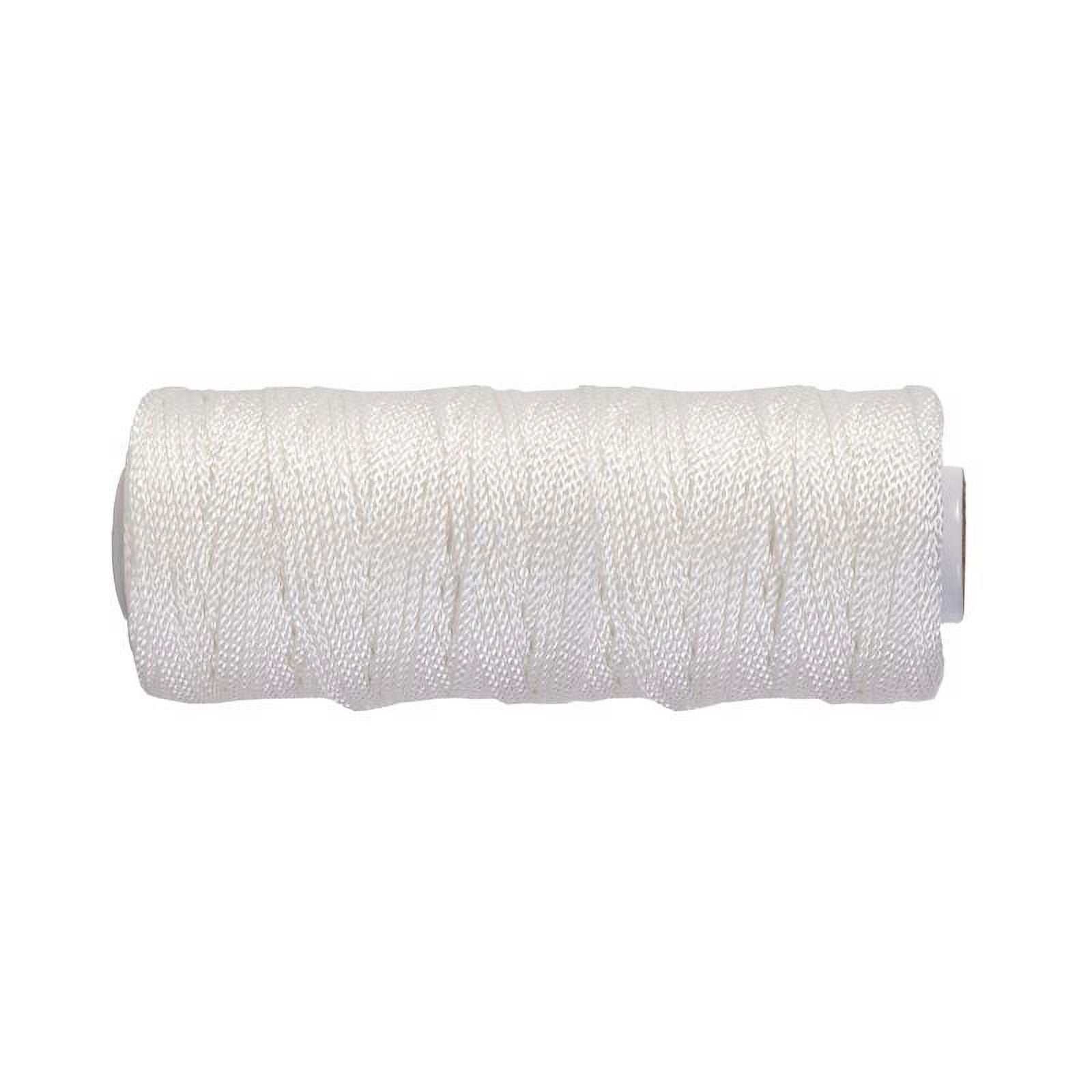 Koch 7023849 100 ft. White Diamond Braided Polyester Mason Line Rope ...