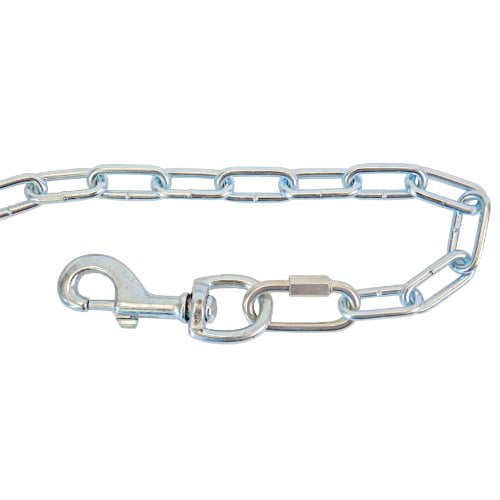 Koch Industries A20321 Dog Chain Tie Out for Large Size Dogs, 15 ft ...