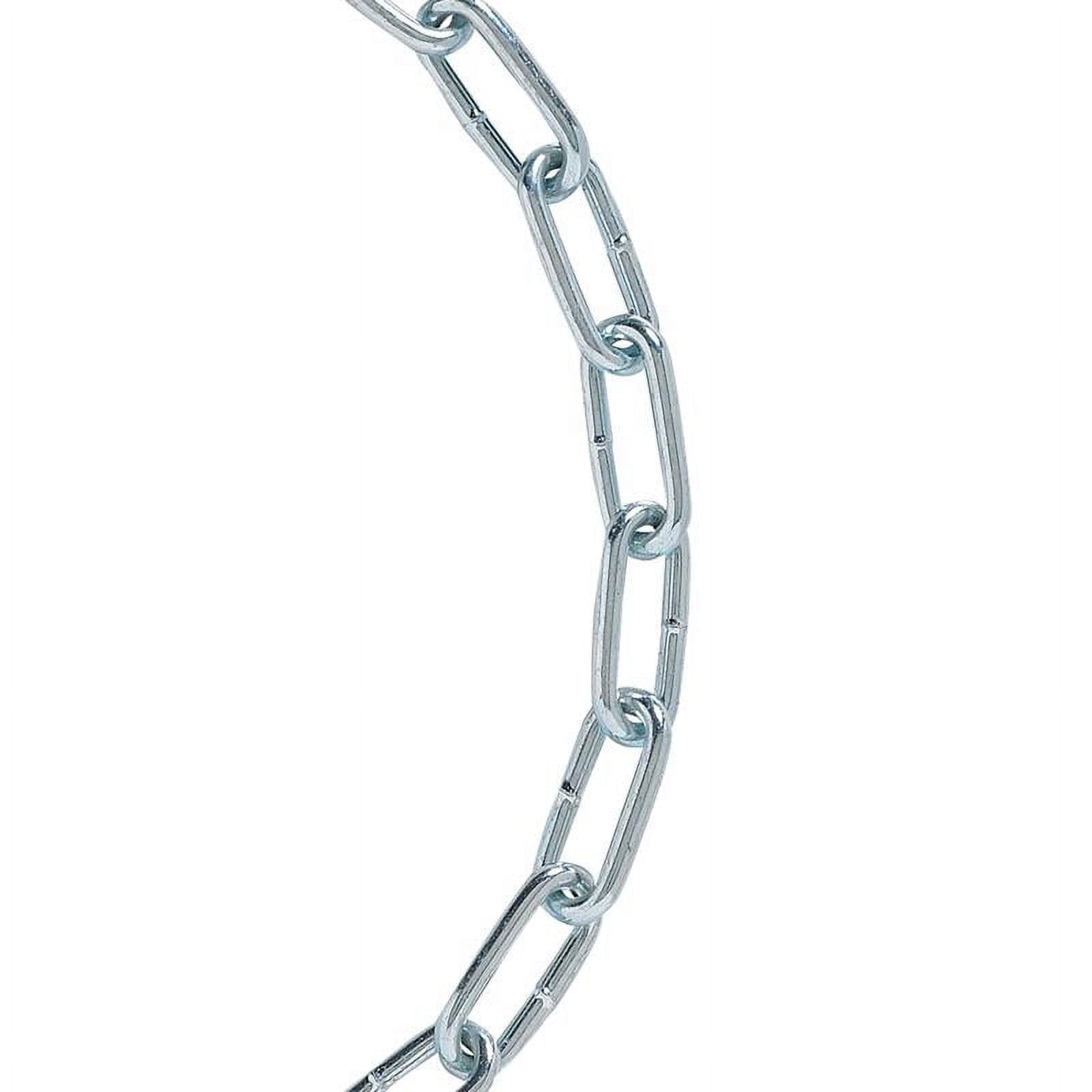Koch Industries #2 Straight Link Carbon Steel Coil Chain 0.082 in. D X ...