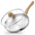 Koch Systeme CS 12 inch Stainless Steel Frying Pan with Lid, Heat ...
