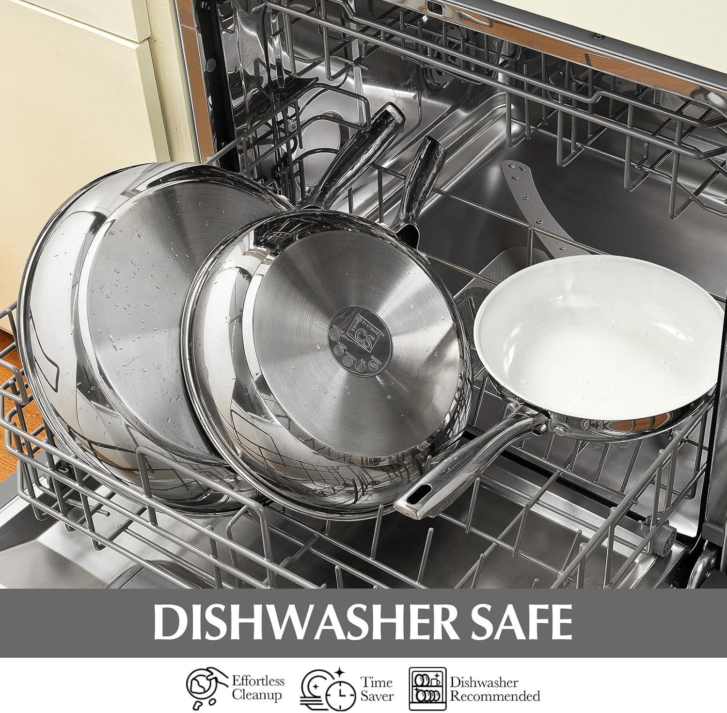 Koch Systeme CS 6-Inch Mini Frying Pan with Lid, Lightweight Aluminum ...