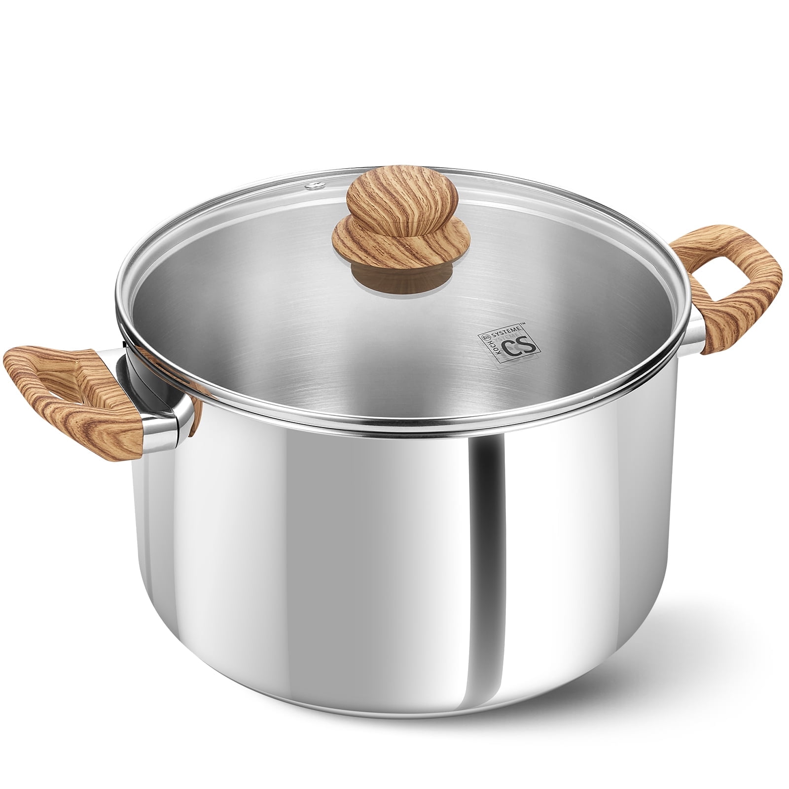 Koch Systeme CS 6QT Stainless Steel Stockpot with Lid - Walmart.com