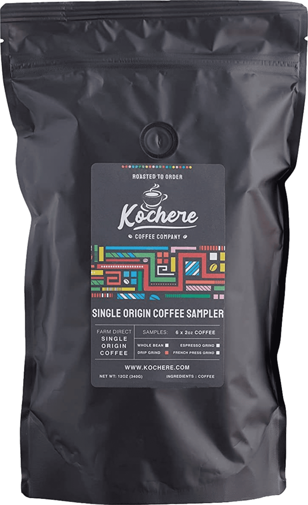 Kochere Single Origin Specialty Coffee Sampler - (Brazil, Colombia ...