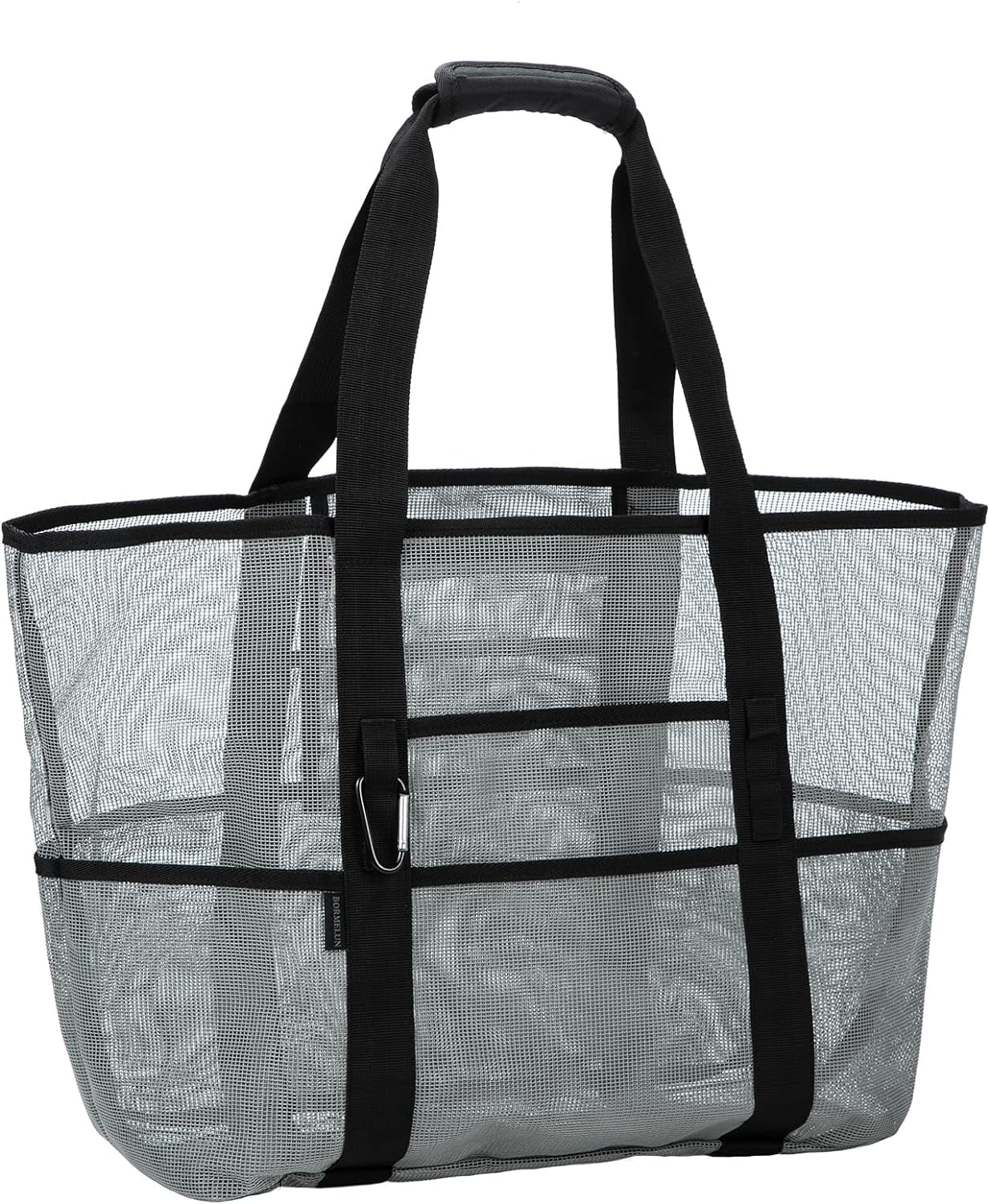 Wiher Large Mesh Beach Tote Bag - Perfect for Women, Toys, and Pool ...