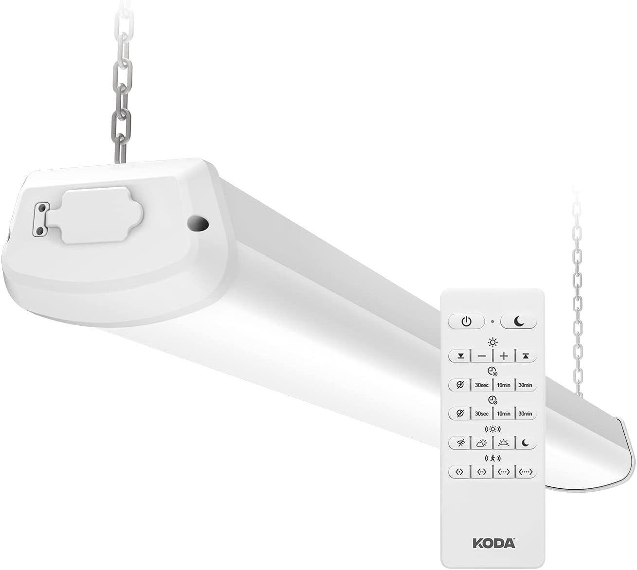 Koda | 1 Pack 46" Motion Sensor & Remote Control Linkable Bay Lighting ...