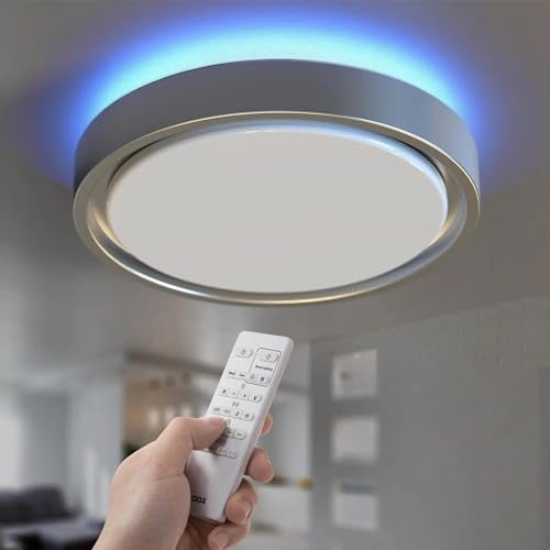 Koda | 14" Motion Sensor LED Ceiling Light, Close to Ceiling Light ...