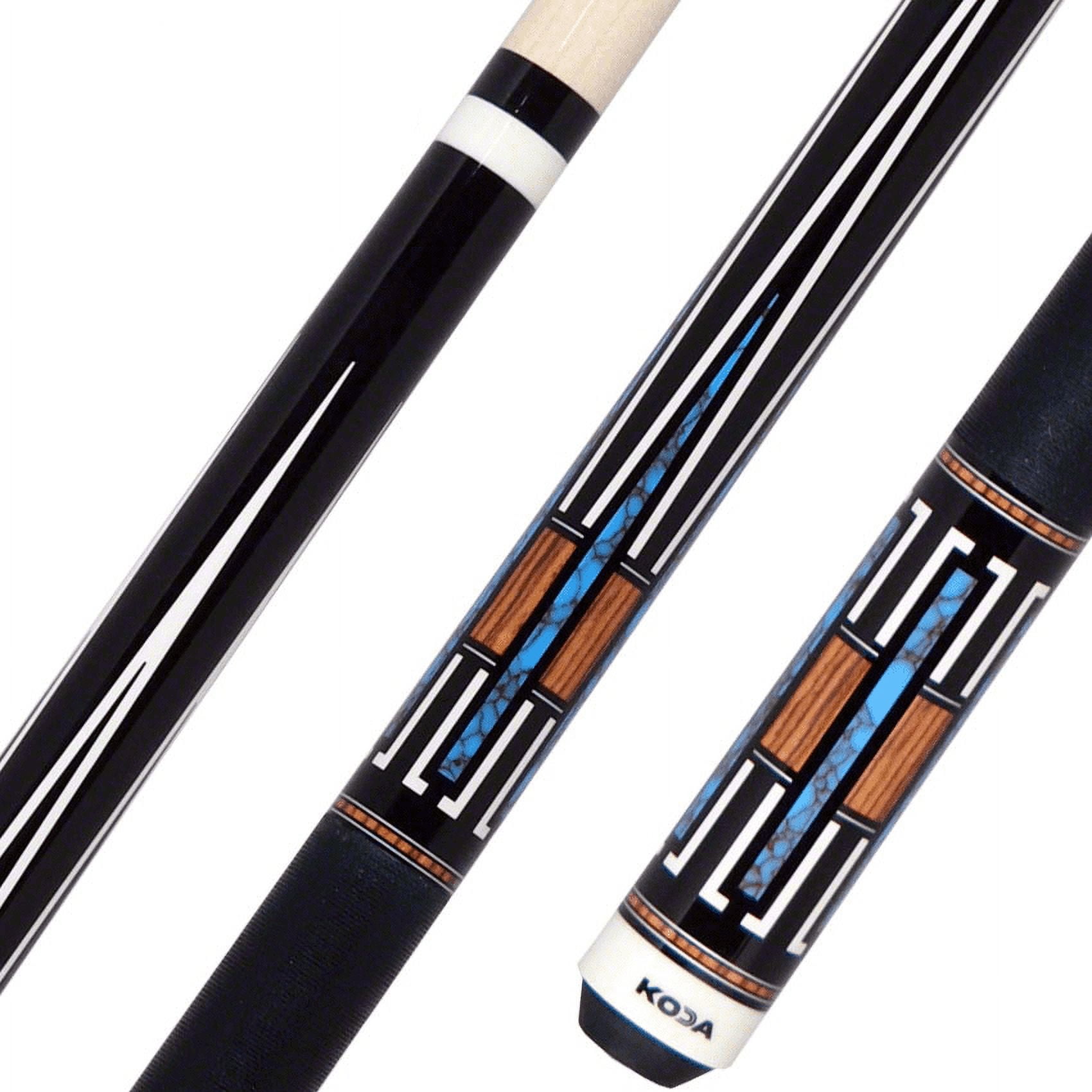 Koda KD51 Two-Piece Billiards Pool Cue Stick 18 - 21 oz 13 mm Le Pro ...