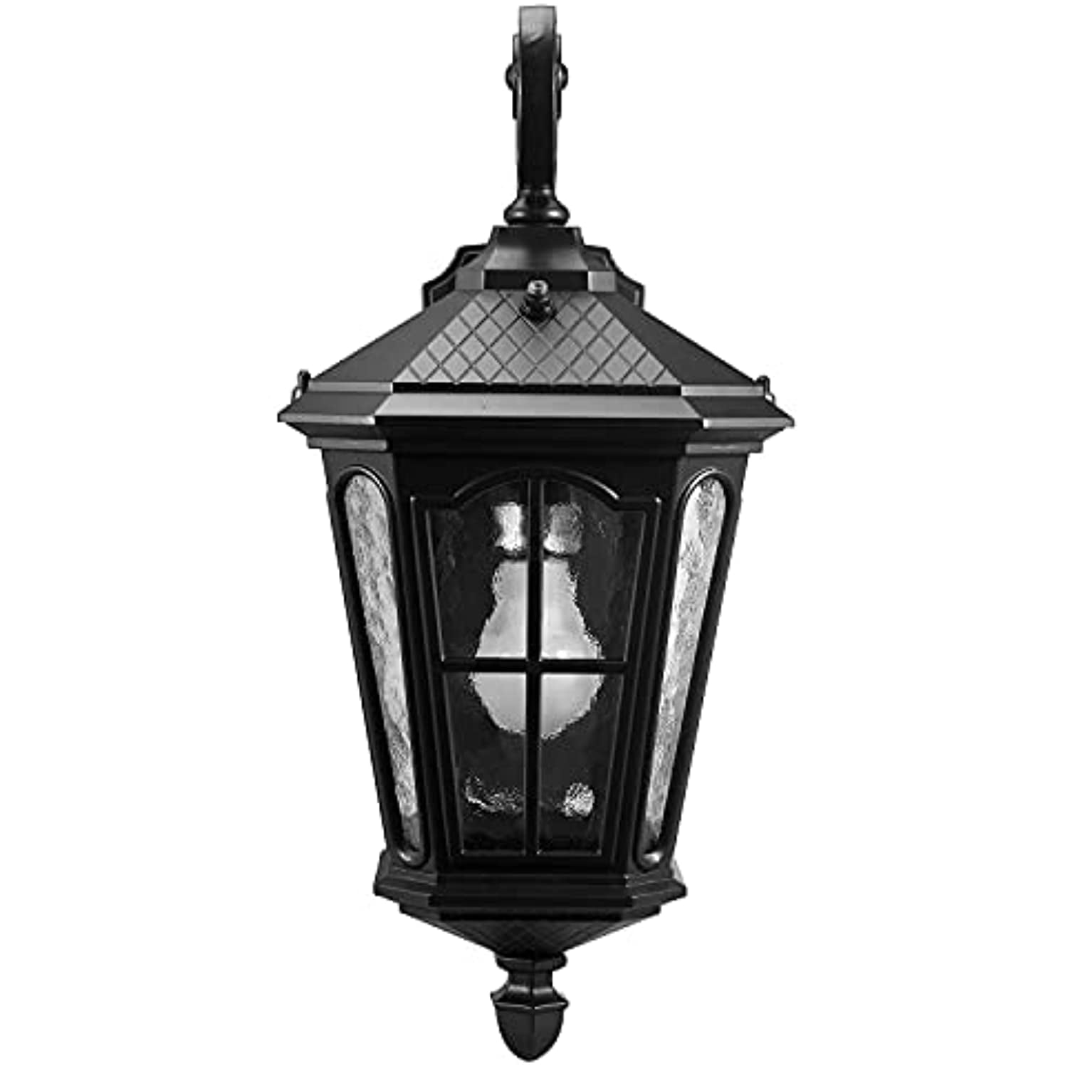 Koda LED Outdoor Porch & Patio Wall Light Fixture with Dusk to Dawn ...
