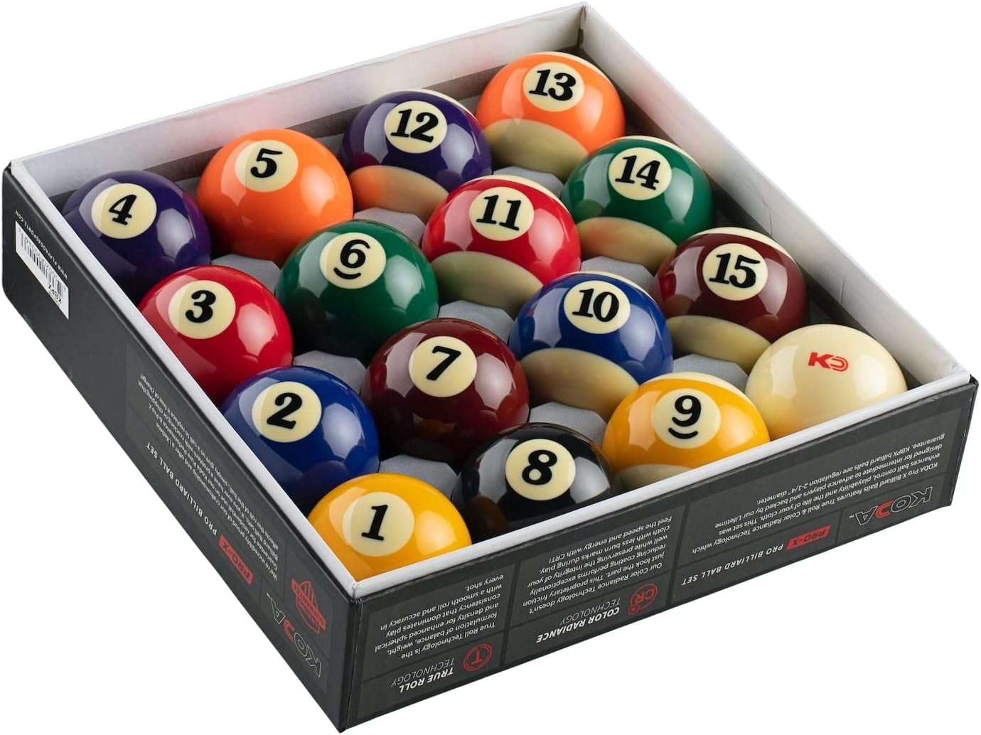 Koda Pro X Pool Ball Set - Walmart.com