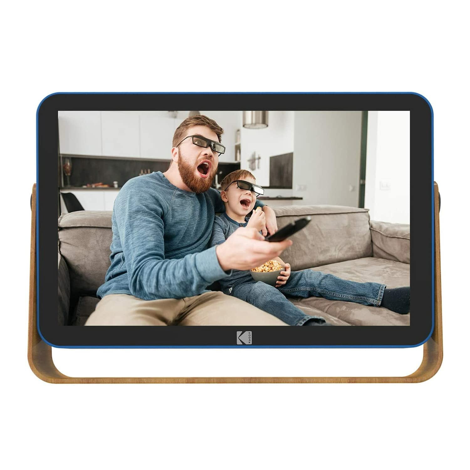 Kodak 10-Inch Smart Touch Screen Rechargeable Digital Picture Frame, Wi ...
