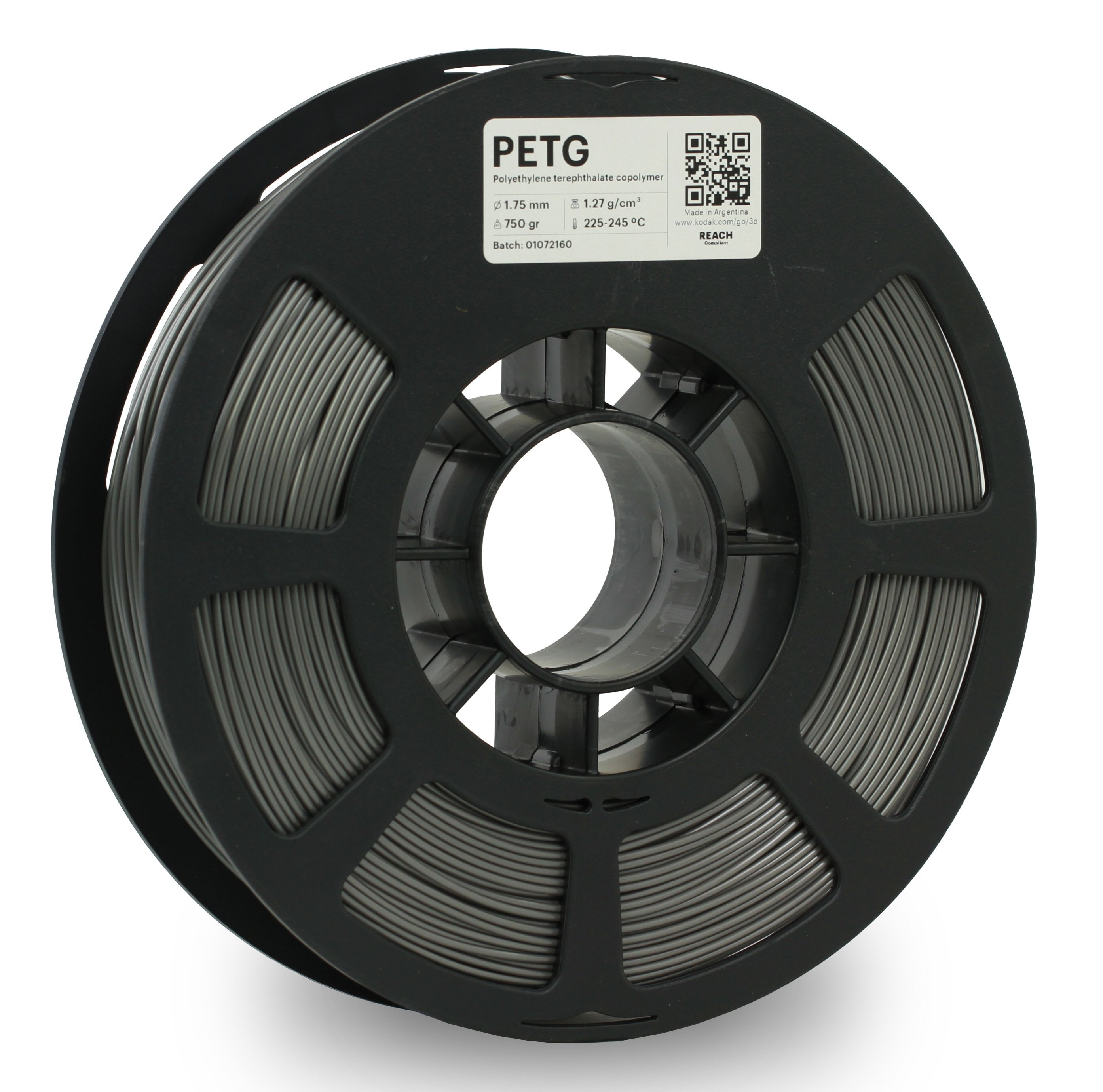 Kodak 3D Printing Filament PETG 1.75 mm (Grey) - Walmart.com