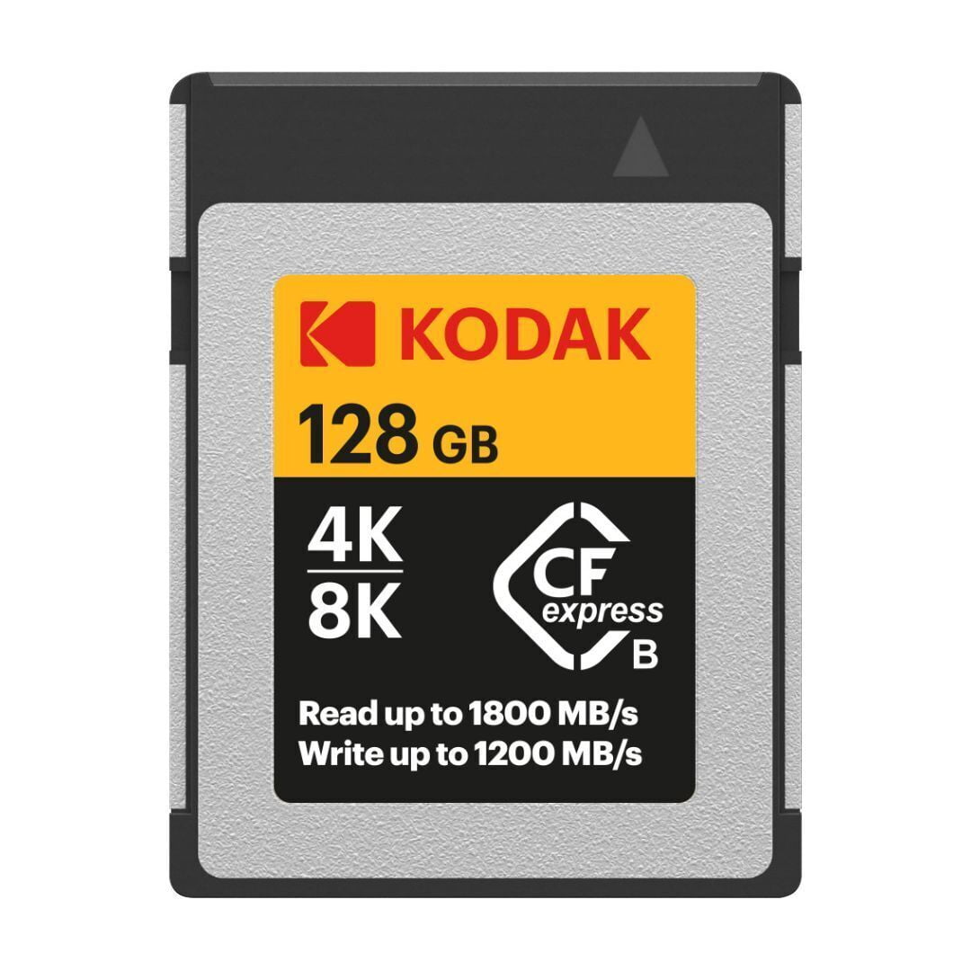 Kodak CFexpress Type B 128GB Memory Card with 1800MBps Read and ...