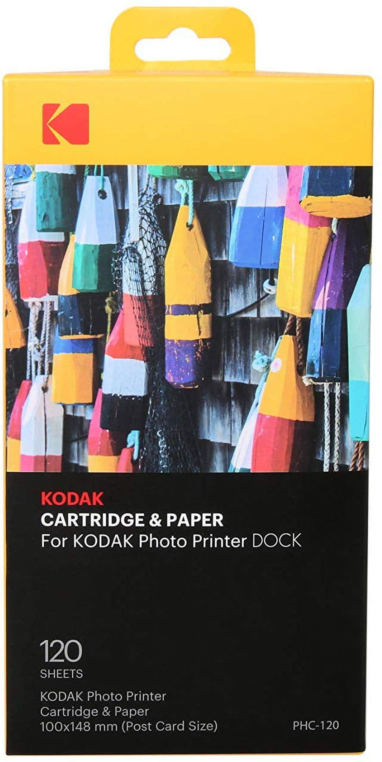 Kodak Wi-Fi Dock Photo Printer - Ink Print Cartridge Refill & Photo ...