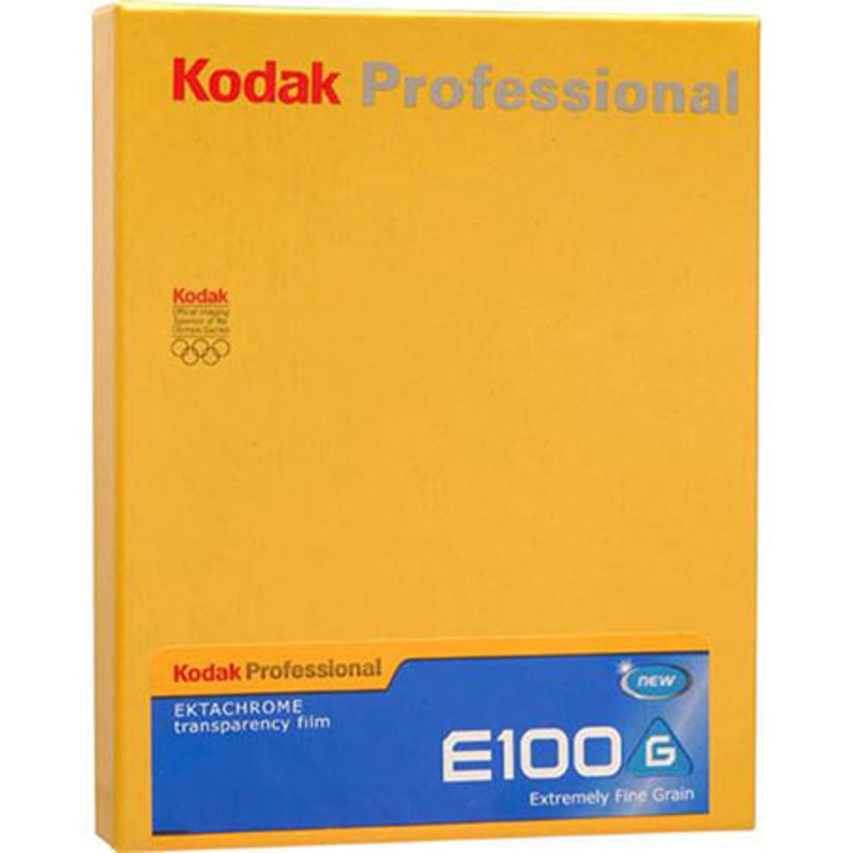 Kodak Kodak Ektachrome E100G Color Slide Film ISO 100, 4 x 5" Size, 10 ...