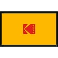 Kodak Fixed Frame 100 in Projector Screen with Mount Kit, Black ...