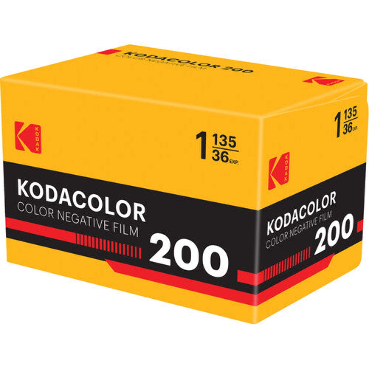 Kodak Kodacolor 200 Color Negative Film (35mm Roll Film, 36 Exposures ...