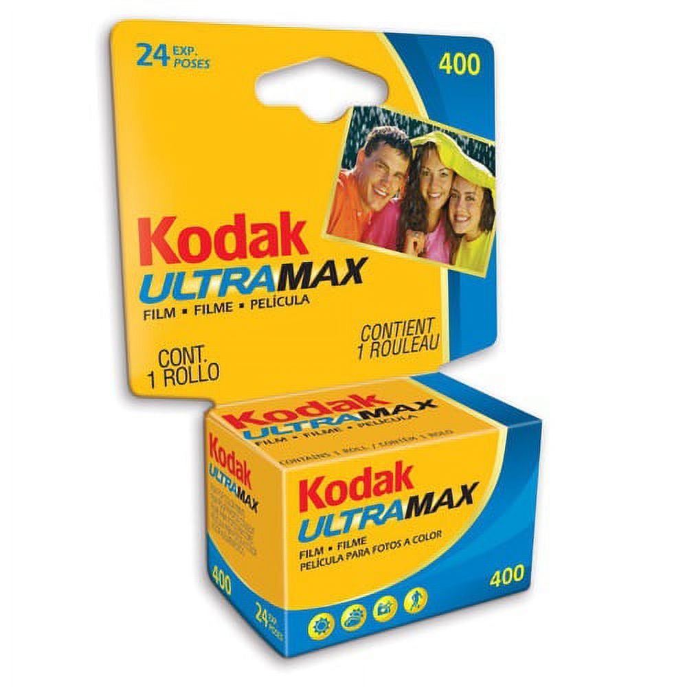 Kodak Kodacolor Ultra Max 400 GC Color Negative Film ISO 400, 35mm Size ...