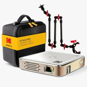 Kodak Luma 400 Wi-Fi Bluetooth HD DLP Mini Projector with HDMI & Tripod ...