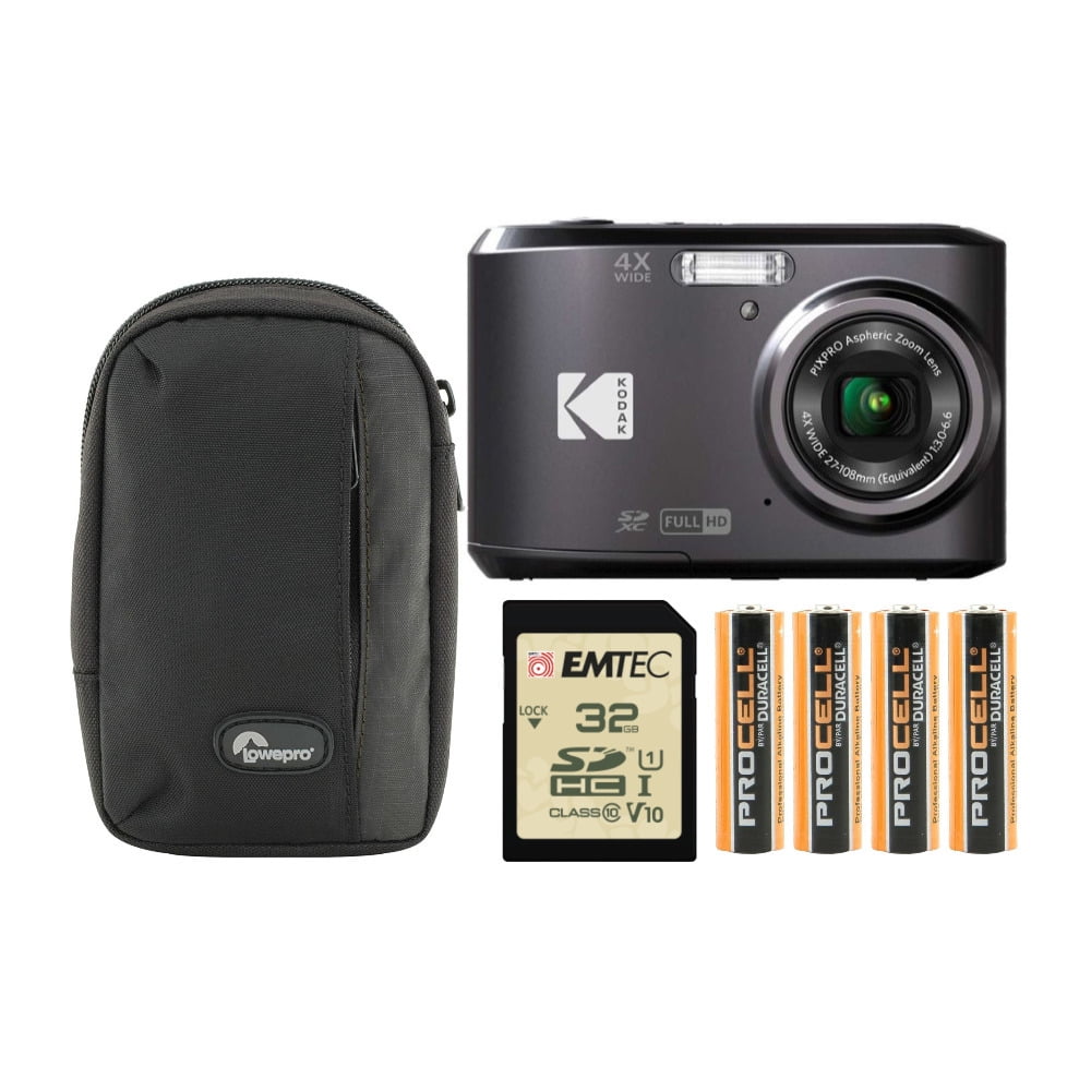 Free Shipping! Kodak PIXPRO FZ45 Friendly Zoom Digital Camera with Camera Case Bundle - Walmart.com