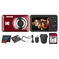 Kodak Pixpro FZ55 Digital Camera (Black) Bundle Including: 128 GB ...