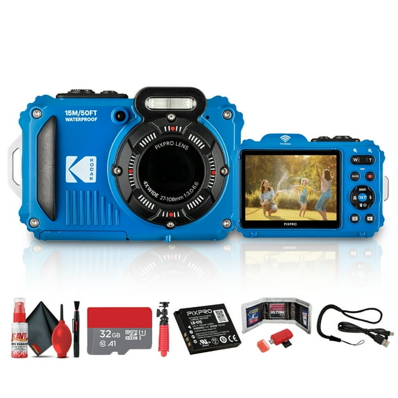 Kodak PIXPRO WPZ2 Digital Camera (Blue) | Waterproof, Shockproof ...