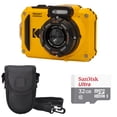 Kodak PIXPRO WPZ2 Digital Camera (Yellow) + Case + 32GB Memory Card ...