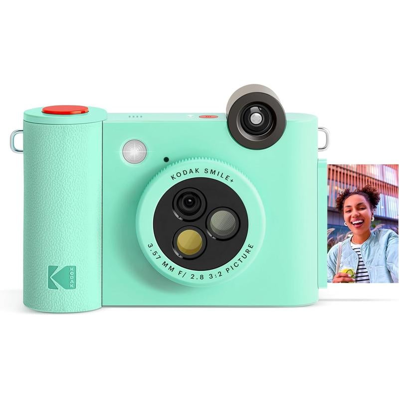 Kodak Smile+ Wireless 2x3 Digital Instant Print Camera with Effect ...