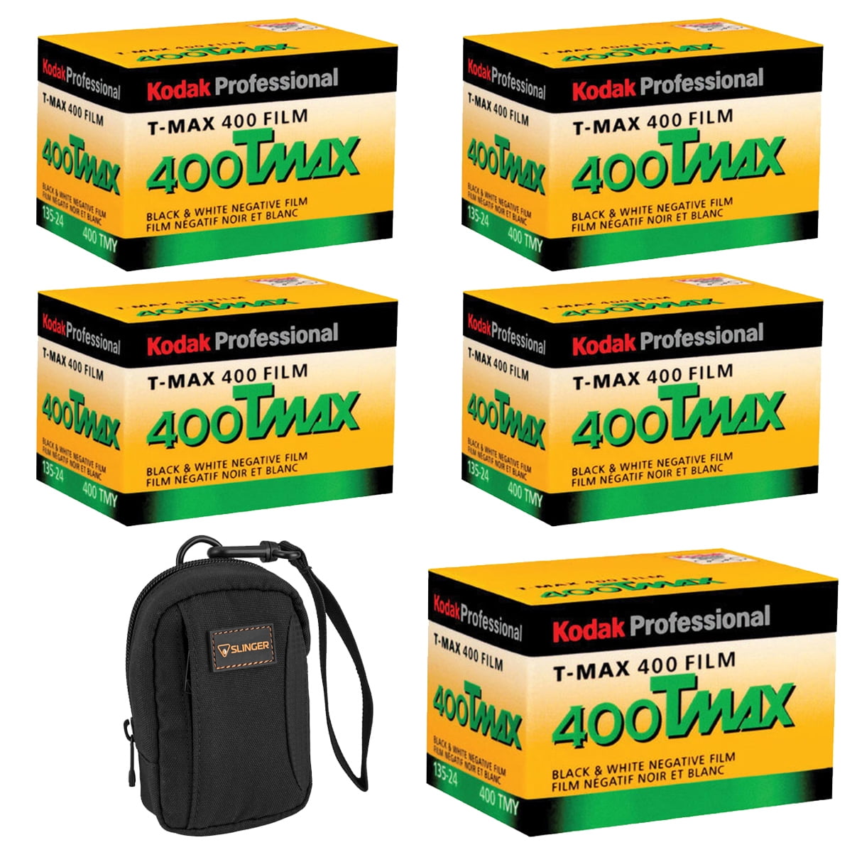 Kodak T-Max 400 TMY 35mm Black & White Negative Film, ISO 400, 24 ...