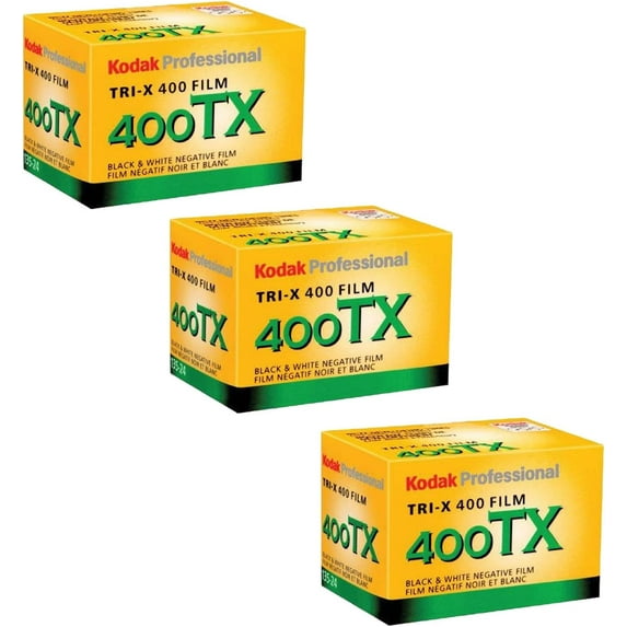 Kodak Tri-X 400TX Professional Black & White Film ISO 400, 35mm, 24 ...