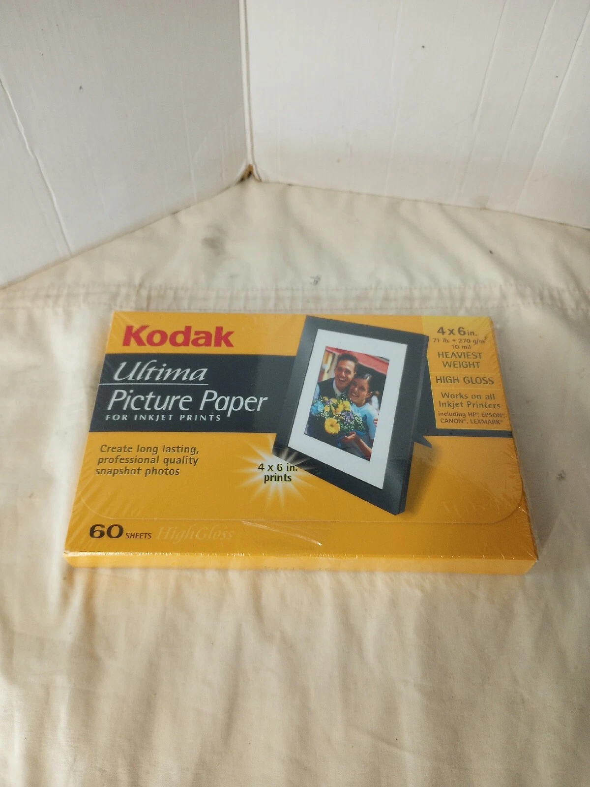 Kodak Ultima Picture Paper, High Gloss (4" X 6", 60 Sheets) 71 Lbs ...