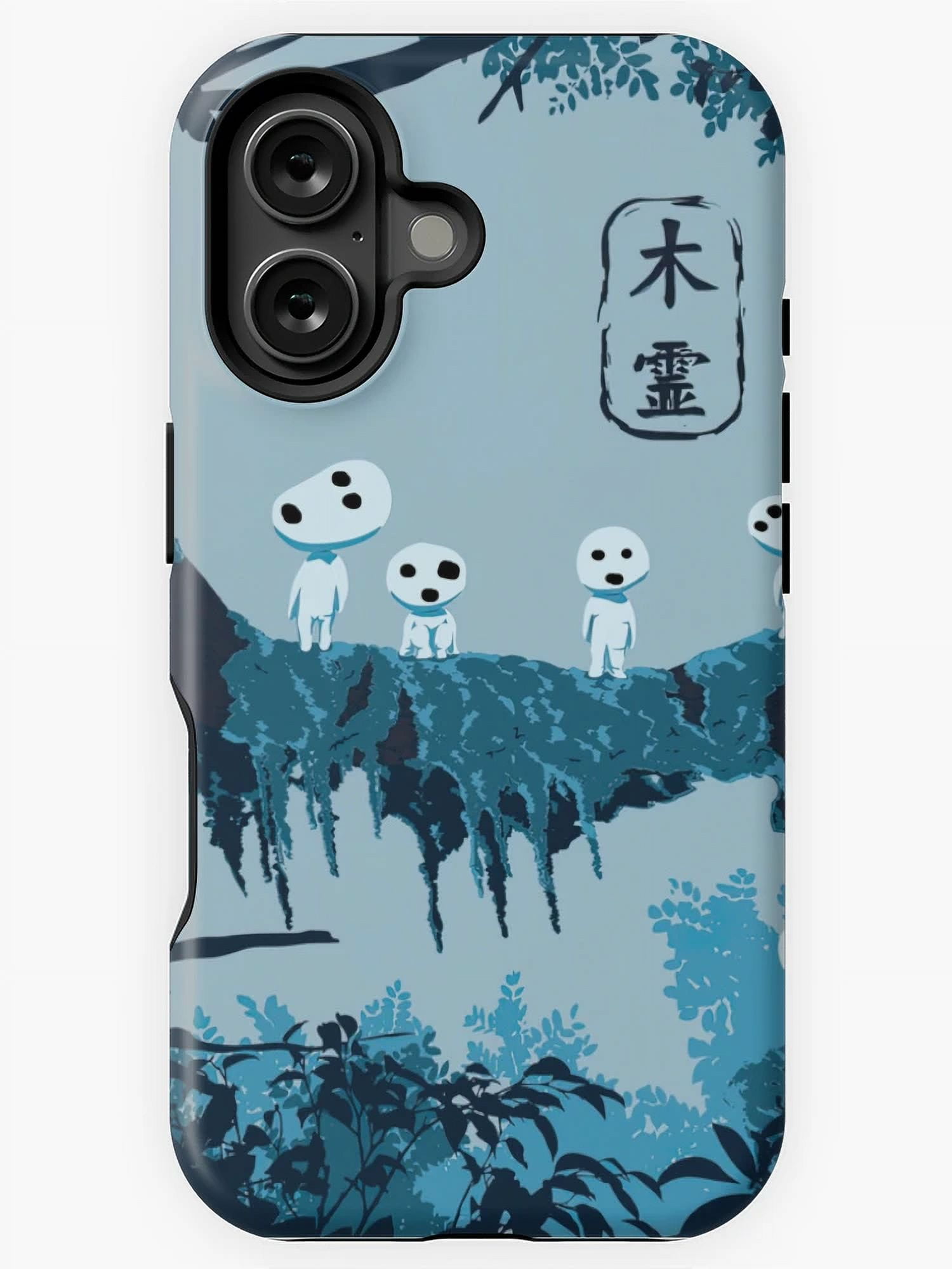 Kodama Studio Ghibli Case Designed for iPhone 11 12 13 14 15 16 Pro Max ...