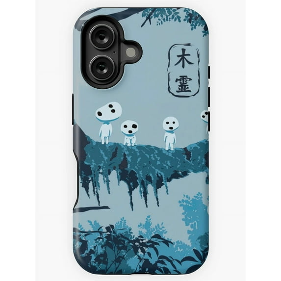 Kodama Studio Ghibli iPhone Case for 16/15/14/13/12/11 Pro Max ...