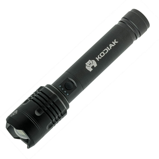 Kodiak High Bright LED 6000 Lumen Rechargeable Flashlight with Big ...