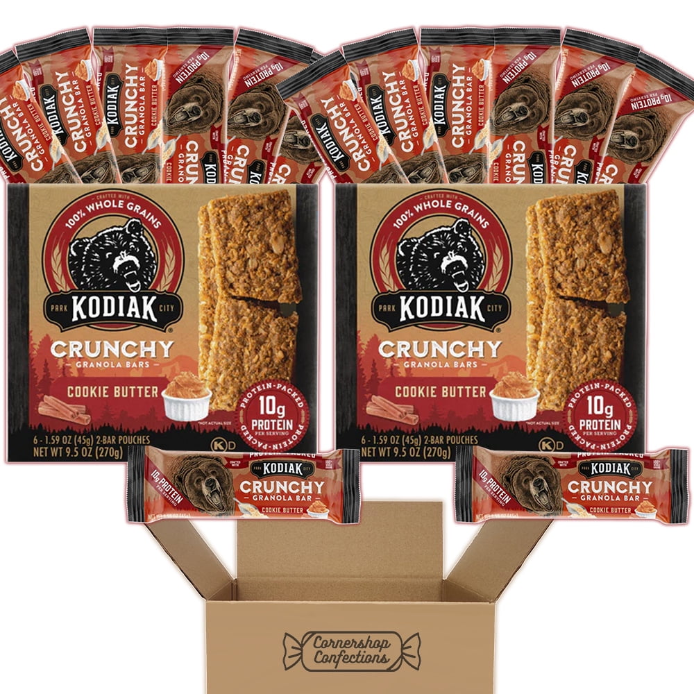 Kodiak High Protein Granola Bars for Warehouse Breakroom Snacks ...
