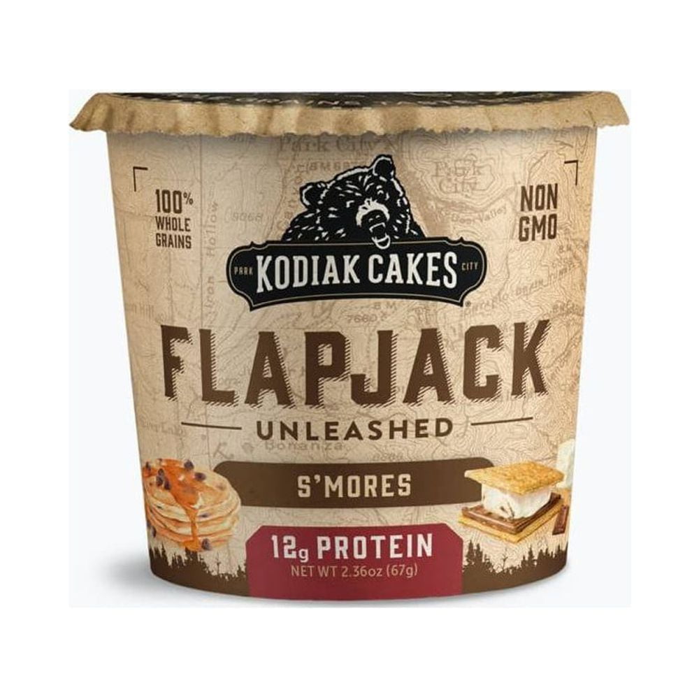 Kodiak Cakes Protein Flapjack Power Cup S’mores (Pack of 24) - Walmart.com