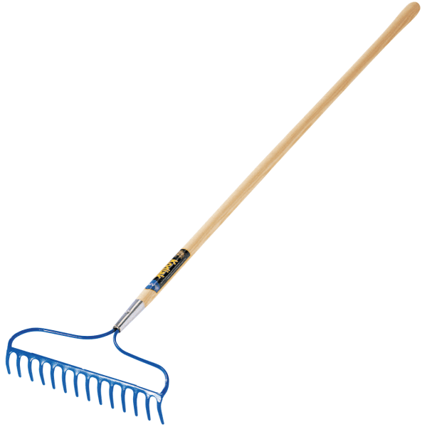 Kodiak® Forged Steel Bow Rake, 14" Blade, 60" handle - Walmart.com