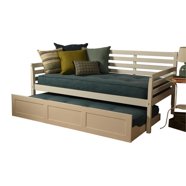 Somette Boho Daybed and Pop Up Bed with Linen Aqua Mattress Barbados ...