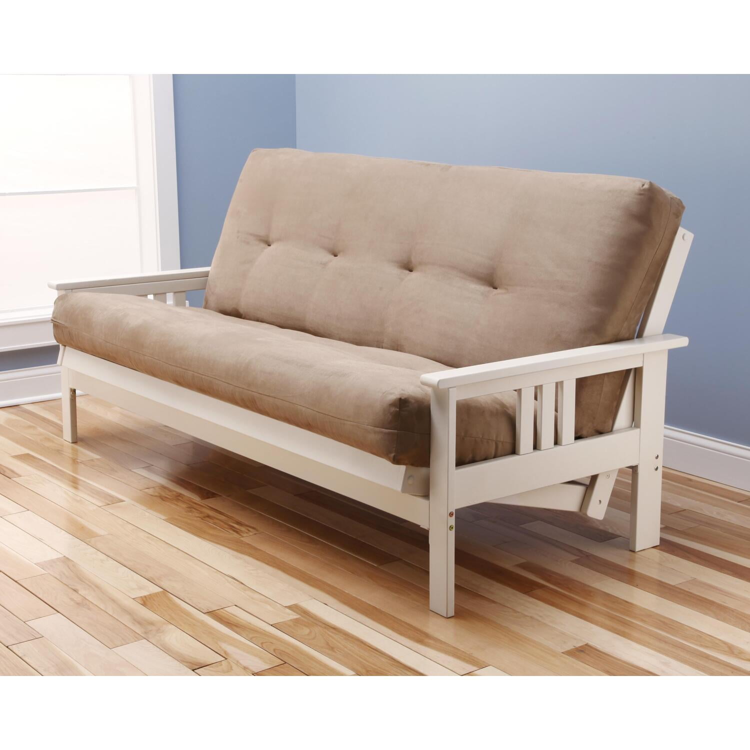 Free Shipping! Kodiak Furniture Monterey Full Futon, Tan Suede Mattress ...