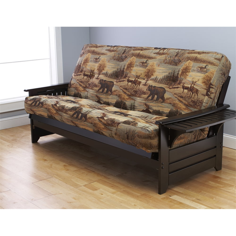 Kodiak Furniture Phoenix Futon with Canadian Fabric Mattress in ...