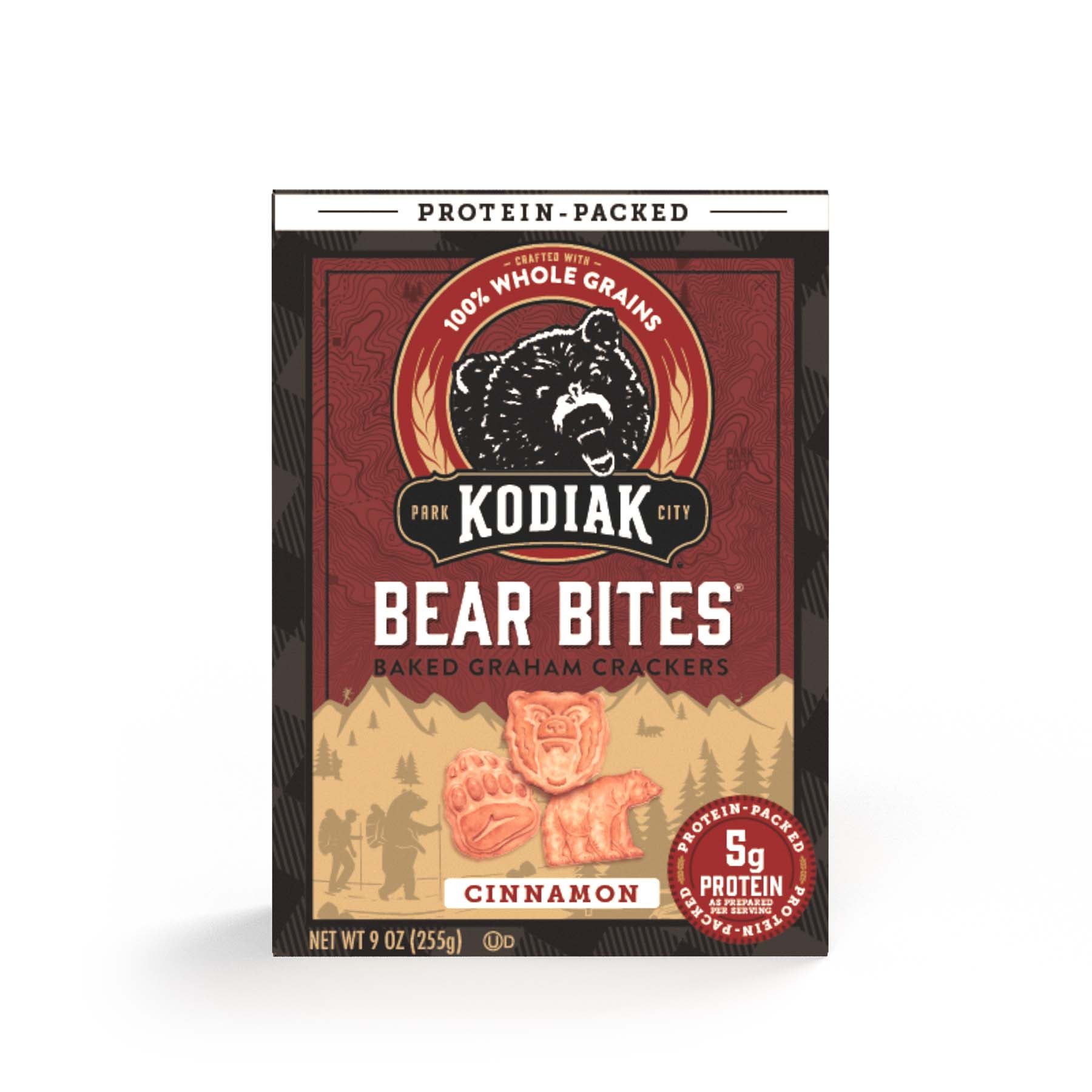 Kodiak Protein Cinnamon Graham Cracker Bear Bites, 9 oz - Walmart.com