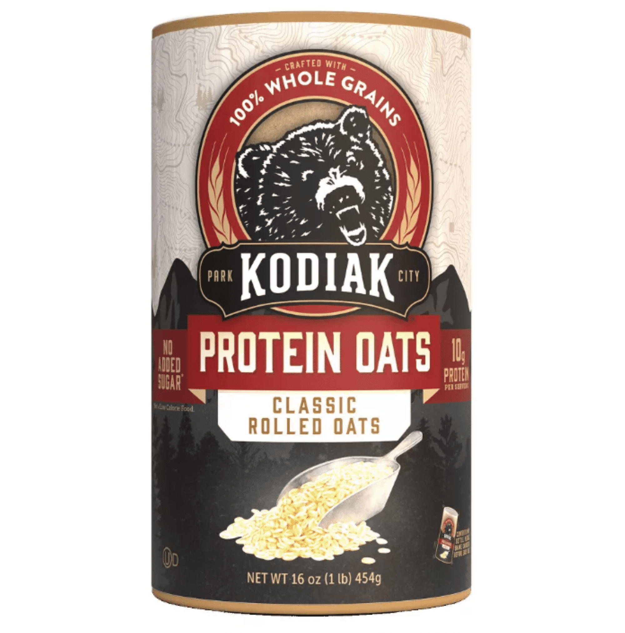 Kodiak, Protein Classic Rolled Oats, 16 oz Canister - Walmart.com